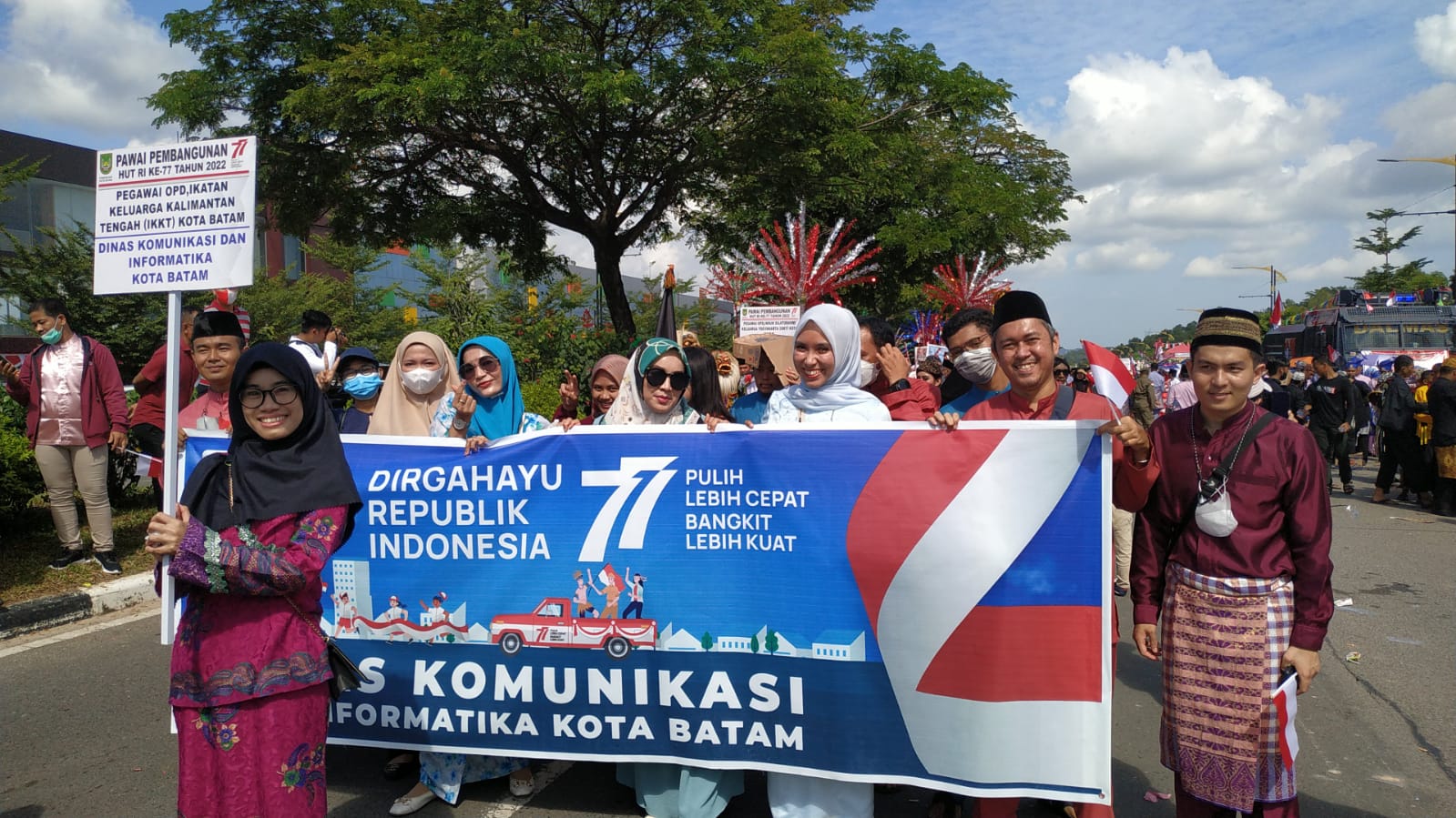 Pawai Pembangunan dan Pawai Budaya HUT RI Ke-77 Tahun 2022 – Dinas Komunikasi & Informatika