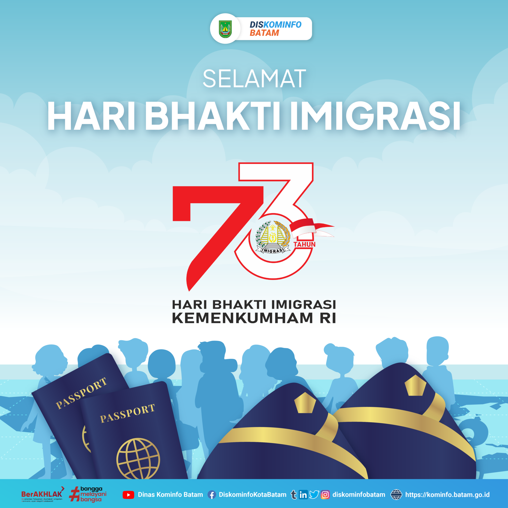 Hari Bhakti Imigrasi Ke 73 – Dinas Komunikasi & Informatika