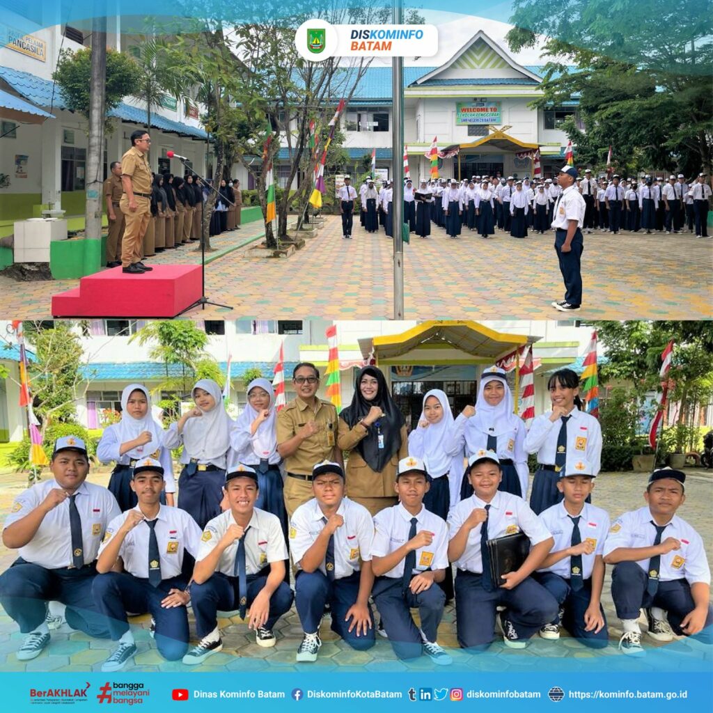 Kepala Dinas Kominfo Kota Batam Menjadi Pembina Upacara dan Sosialisasi ...