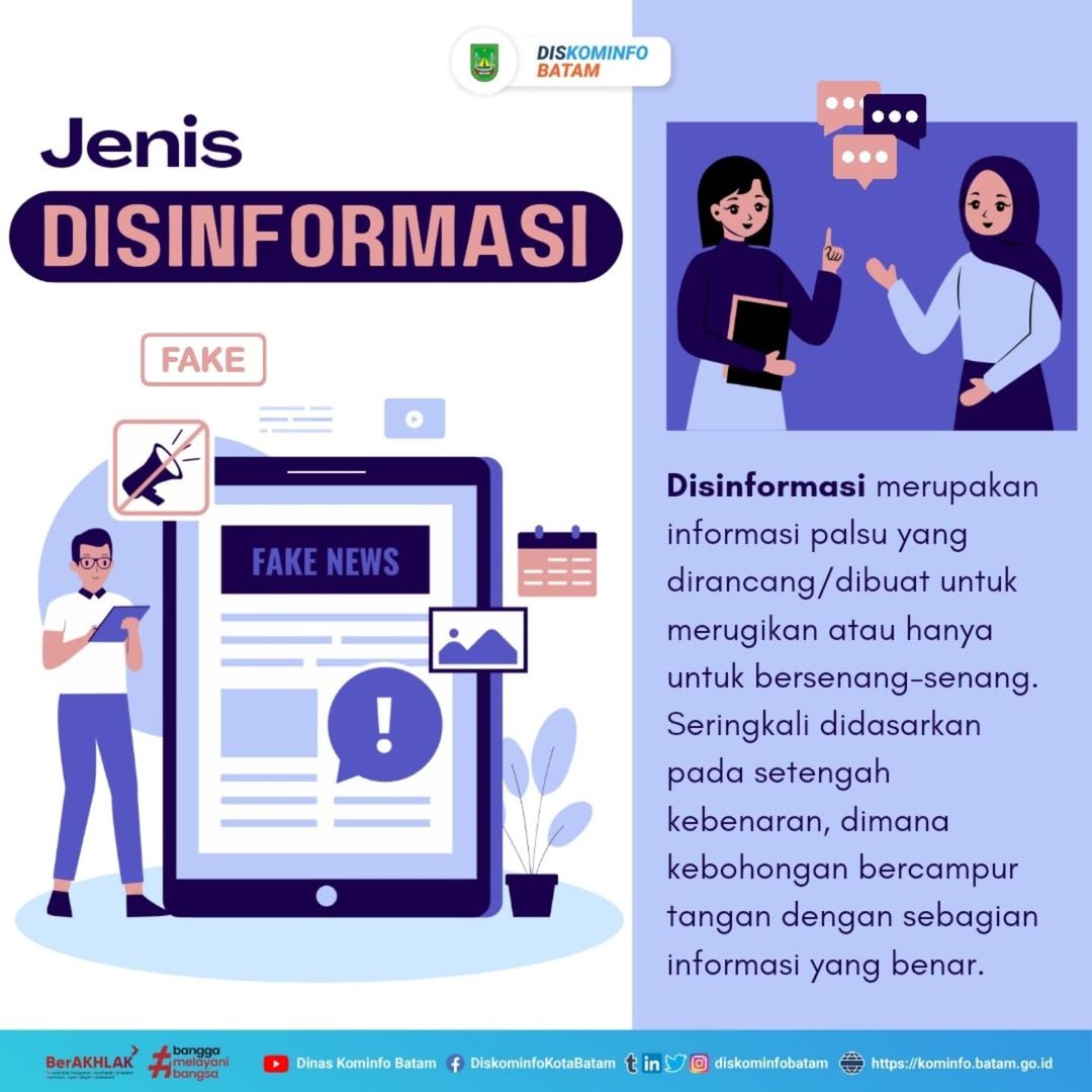 Jenis Disinformasi – Dinas Komunikasi & Informatika